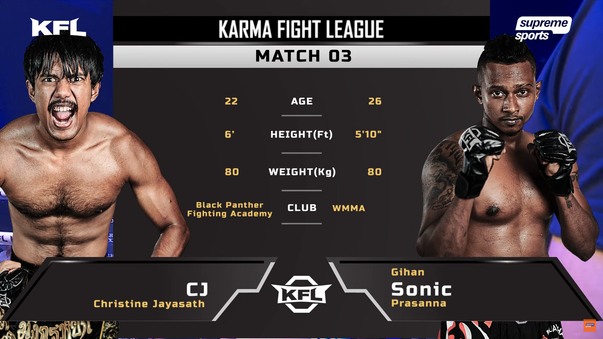 KFL 001 - Karma Fight League