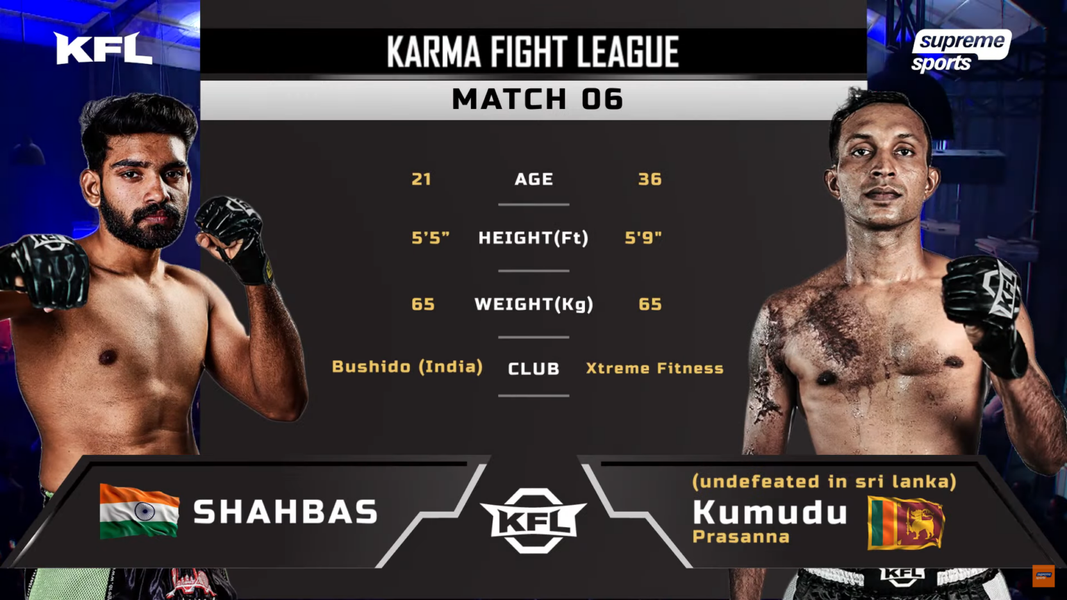 KFL 001 - Karma Fight League